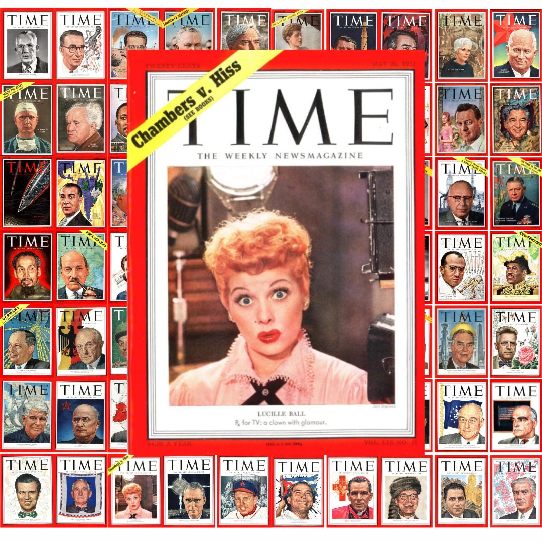 Time Magazine Digital Collection - 1950's (1950-1959) - 362 Issues - Etsy