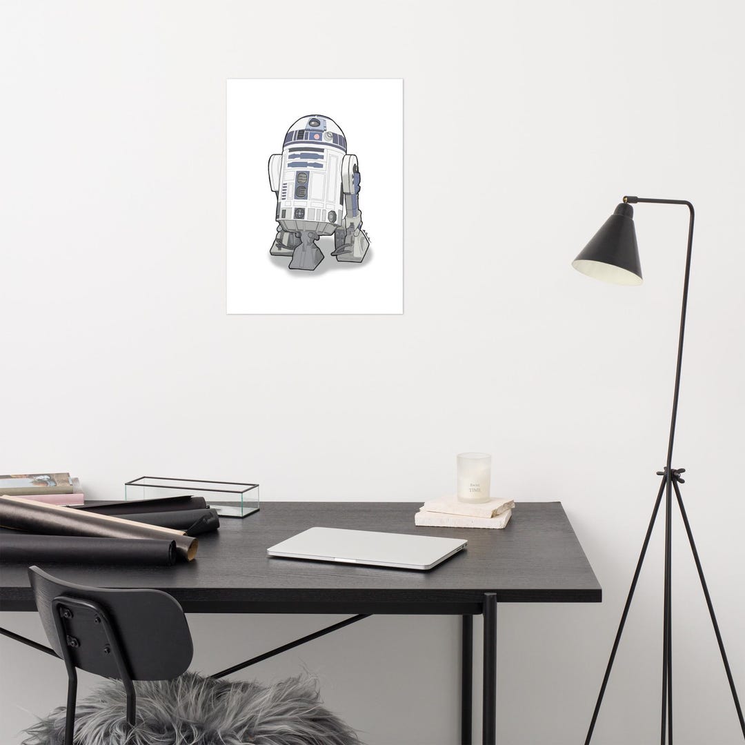 R2-D2 Original Art, Poster - Etsy