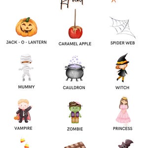 Halloween-themed Printable Scavenger Hunt for Kids | Spooky Scavenger ...