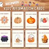 16 Printable Halloween Affirmation Cards for Kids | Positive Halloween ...