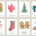 Printable Christmas Vocabulary Cards for Kids Set of 20 Fun and ...