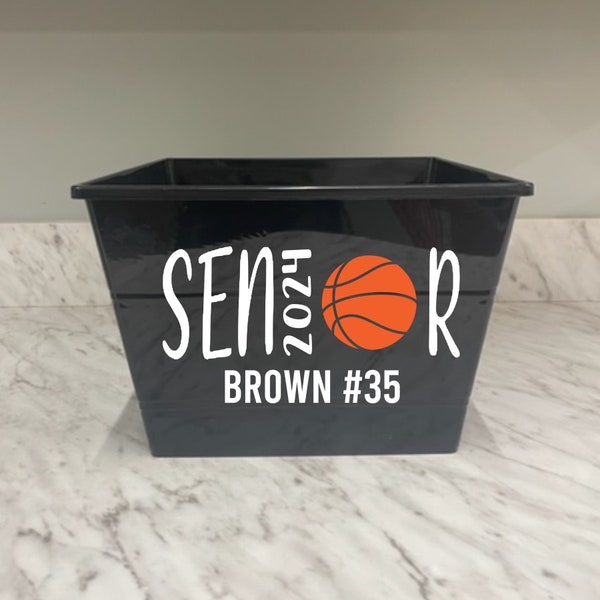 Basketball Senior Night Baskets - Etsy