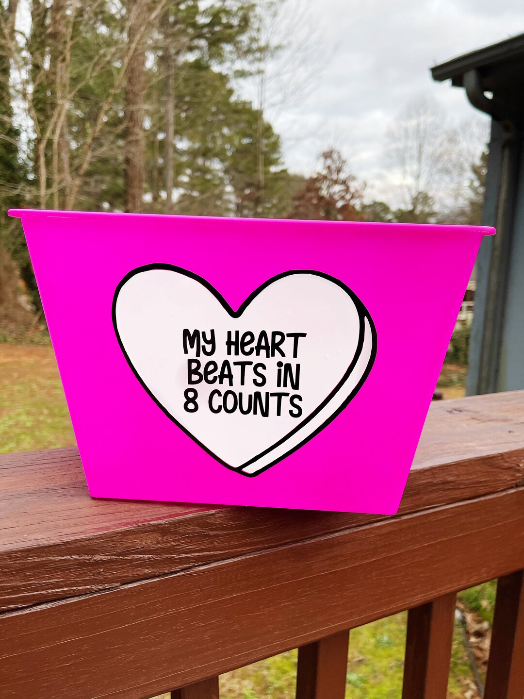 My Heart Beats in 8c Counts, Cheer Team Gift, Cheerleading Senior Night ...