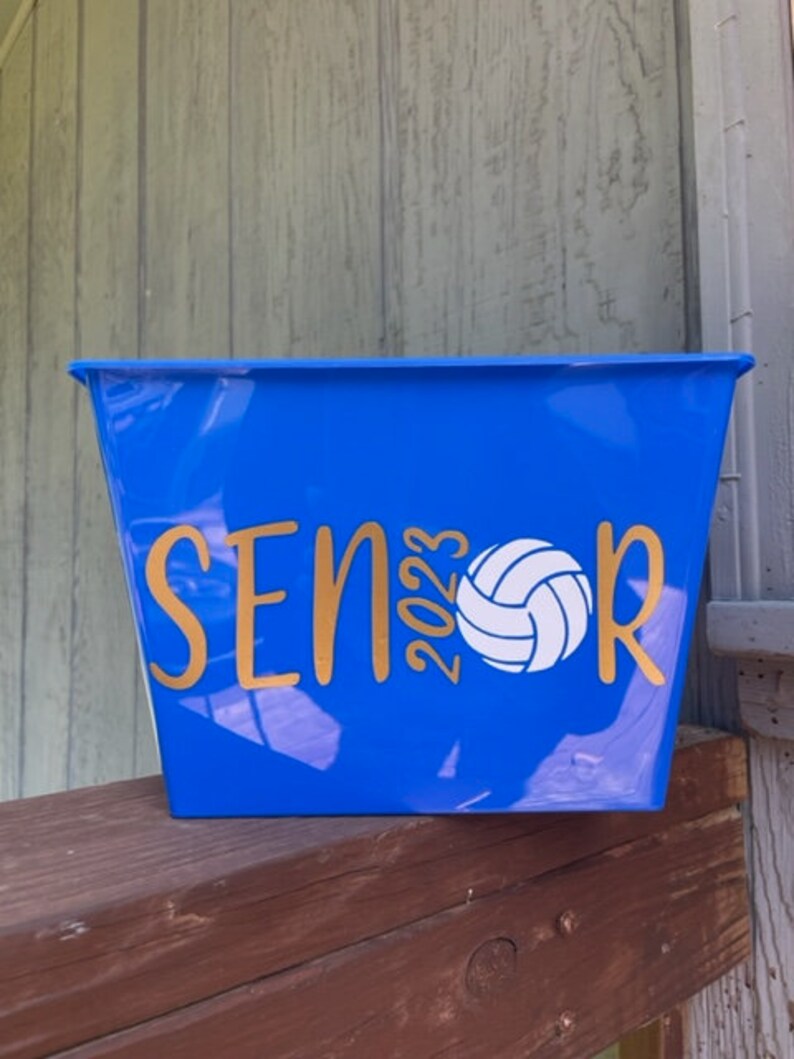 Senior Volleyball Team Buckets Volleyball Team Gift - Etsy