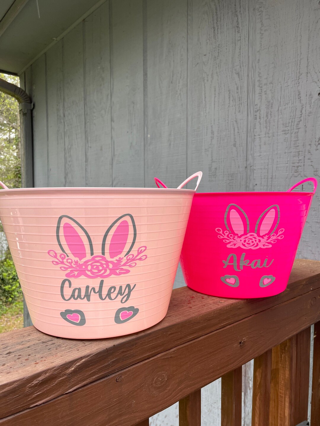 Custom Easter Gift Basket, Easter Bunny Gift, Easter Gift, Basket for ...