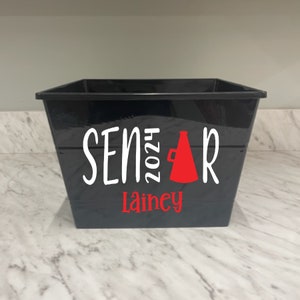 Personalized Cheer Team Buckets, Cheer Team Gift, Cheerleading Senior ...