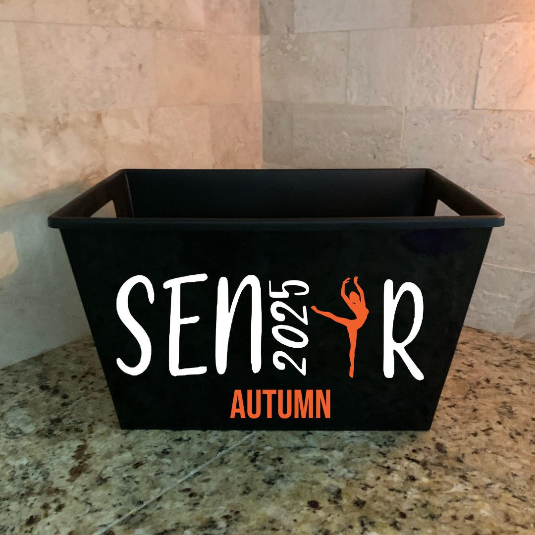 Personalized Dance Team Buckets, Dance Team Gift, Dancer Senior Night ...