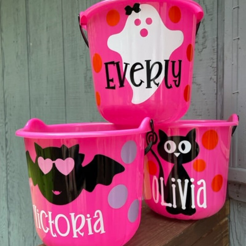 Halloween Bucket - Etsy