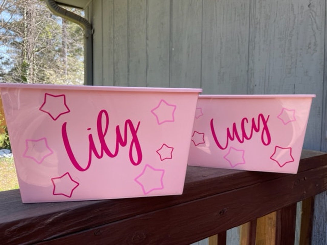 Custom Name Buckets, Personalized Name Bucket, Bucket With Name ...