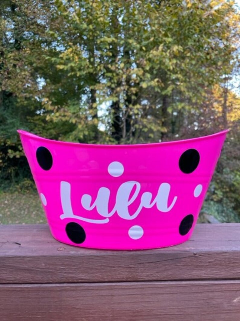 Custom Name Buckets, Personalized Name Bucket, Bucket With Name ...