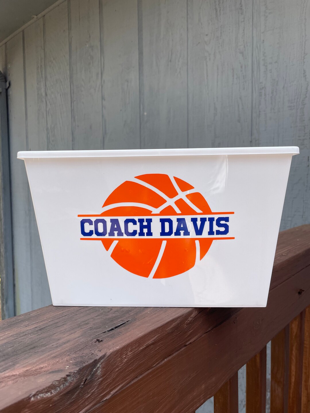 Personalized Basketball Team Buckets, Basketball Team Gift, Basketball ...