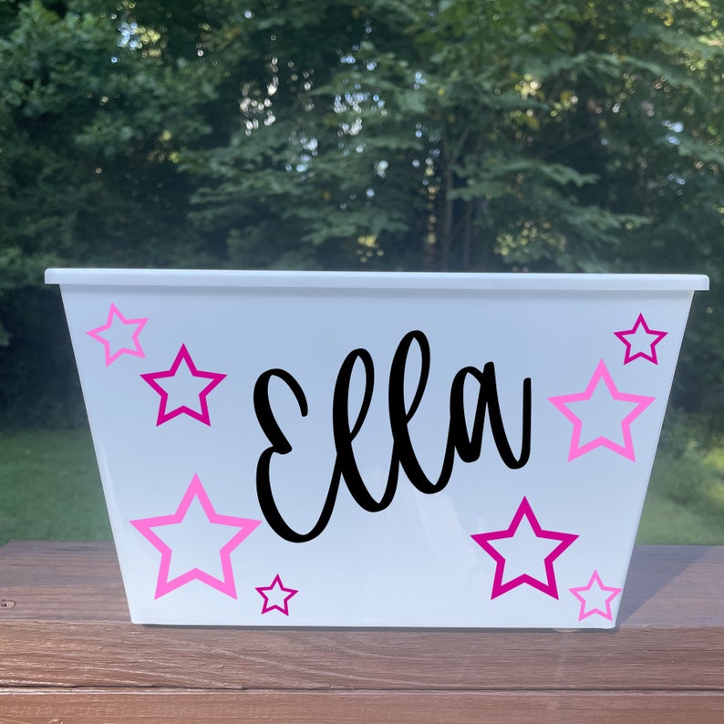Custom Name Buckets, Personalized Christmas Bucket, Bucket With Name ...