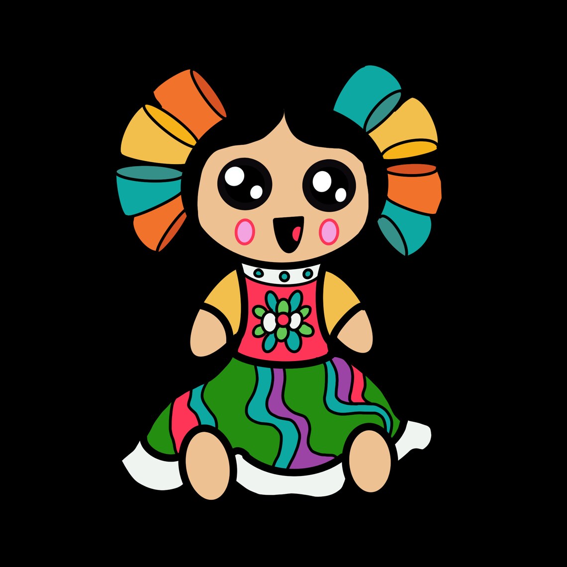 PIÑATA MINI Print, Cute Kawaii Decor for Children, Baby, Toddler Rooms ...
