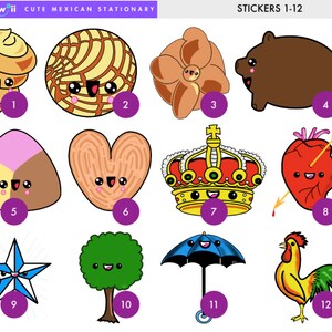 CUSTOM STICKER SHEETS, Kawaii Cute Stickers-stationary, Great for ...