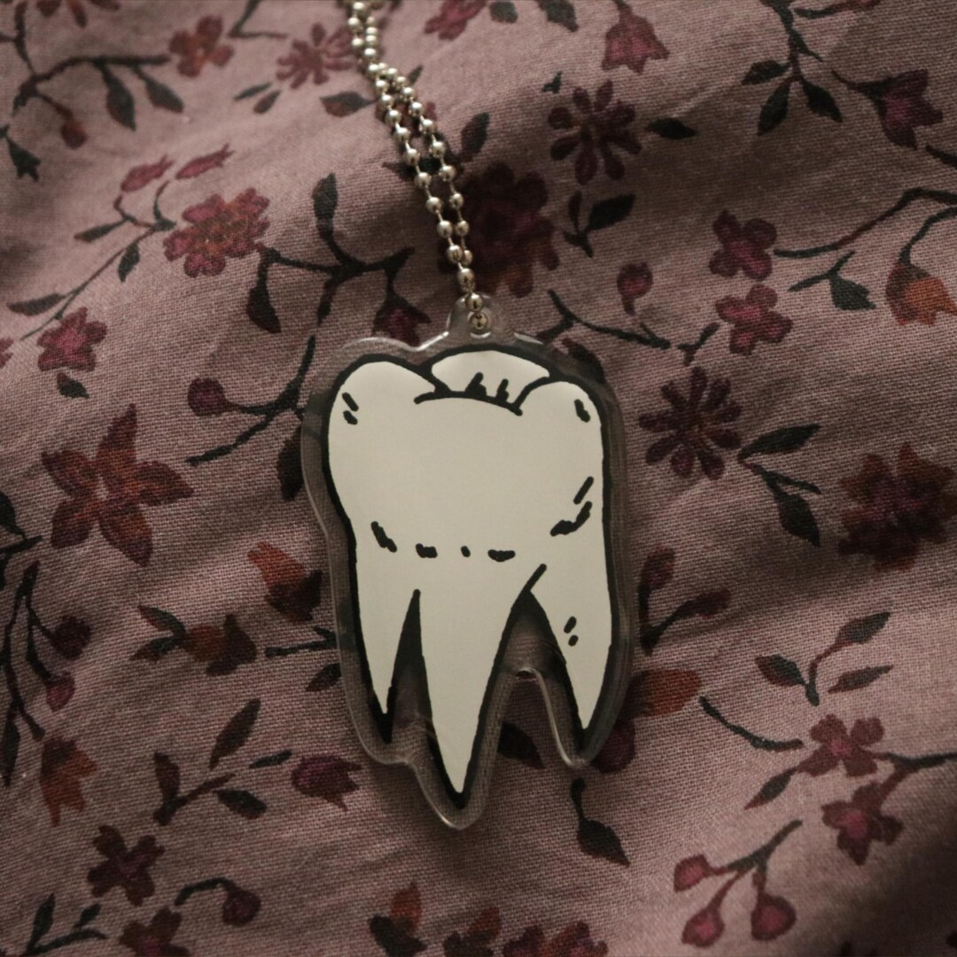 Boygenius Inspired Acrylic Tooth Keychain - Etsy