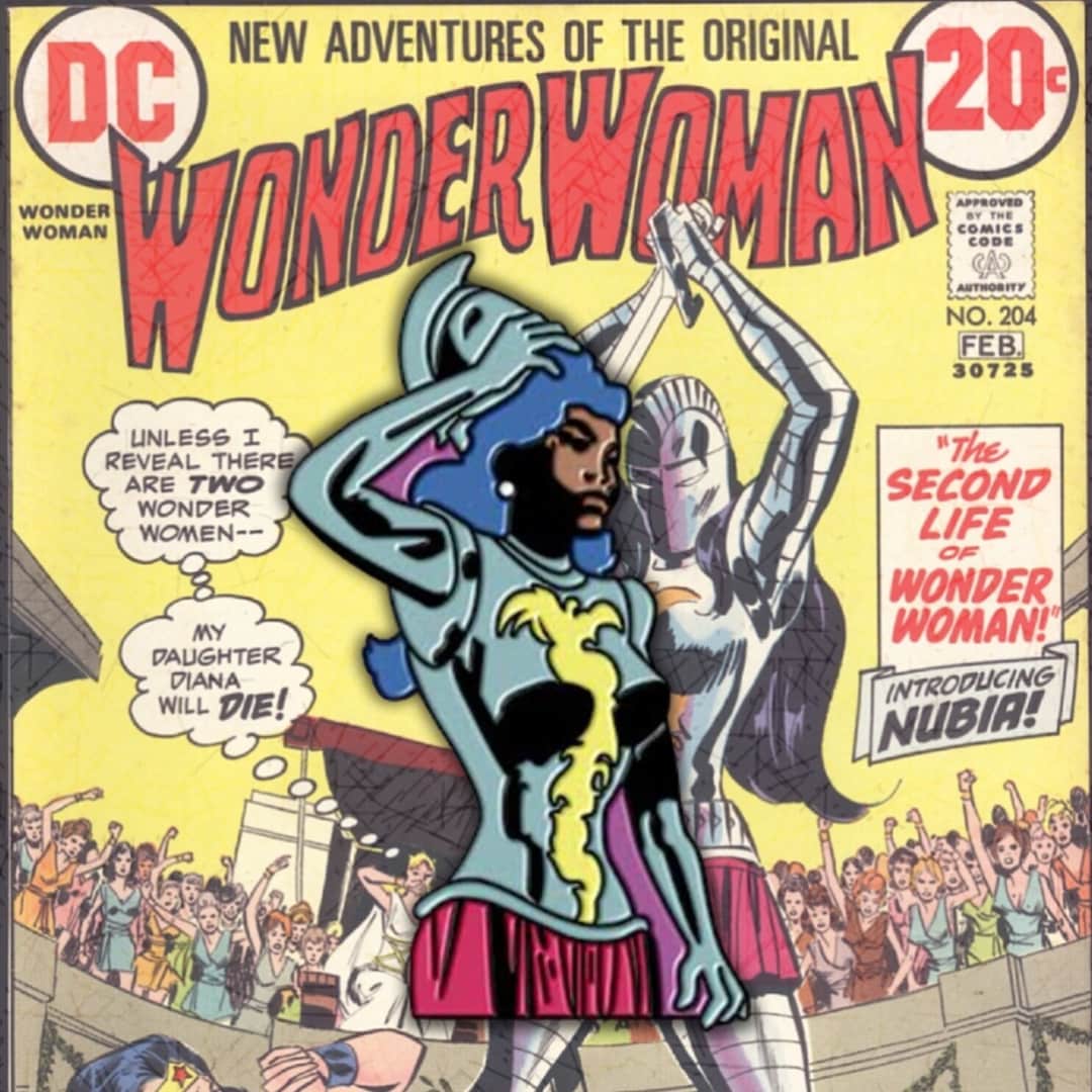 EXCLUSIVE Princess Nubia “wonder Woman of the Floating Islands” Enamel ...