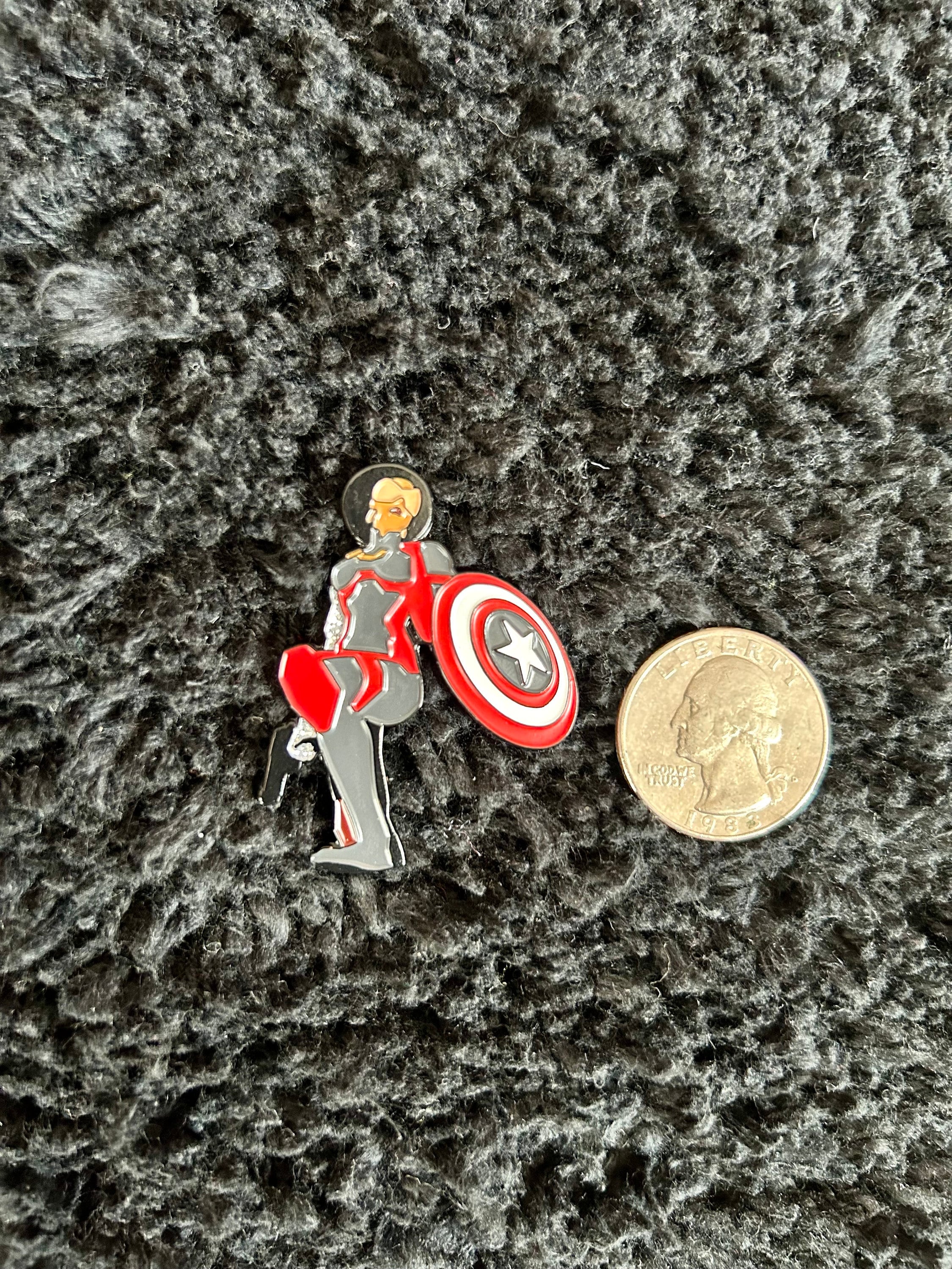 EXCLUSIVE Mercedes misty Knight Enamel Pin - Etsy