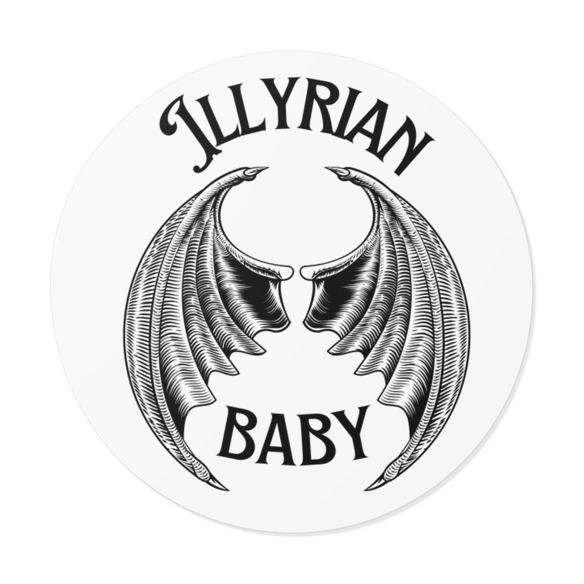 Illyrian Baby Vinyl Sticker, Rhysand Sticker, ACOTAR, ACOTAR Sticker, A ...