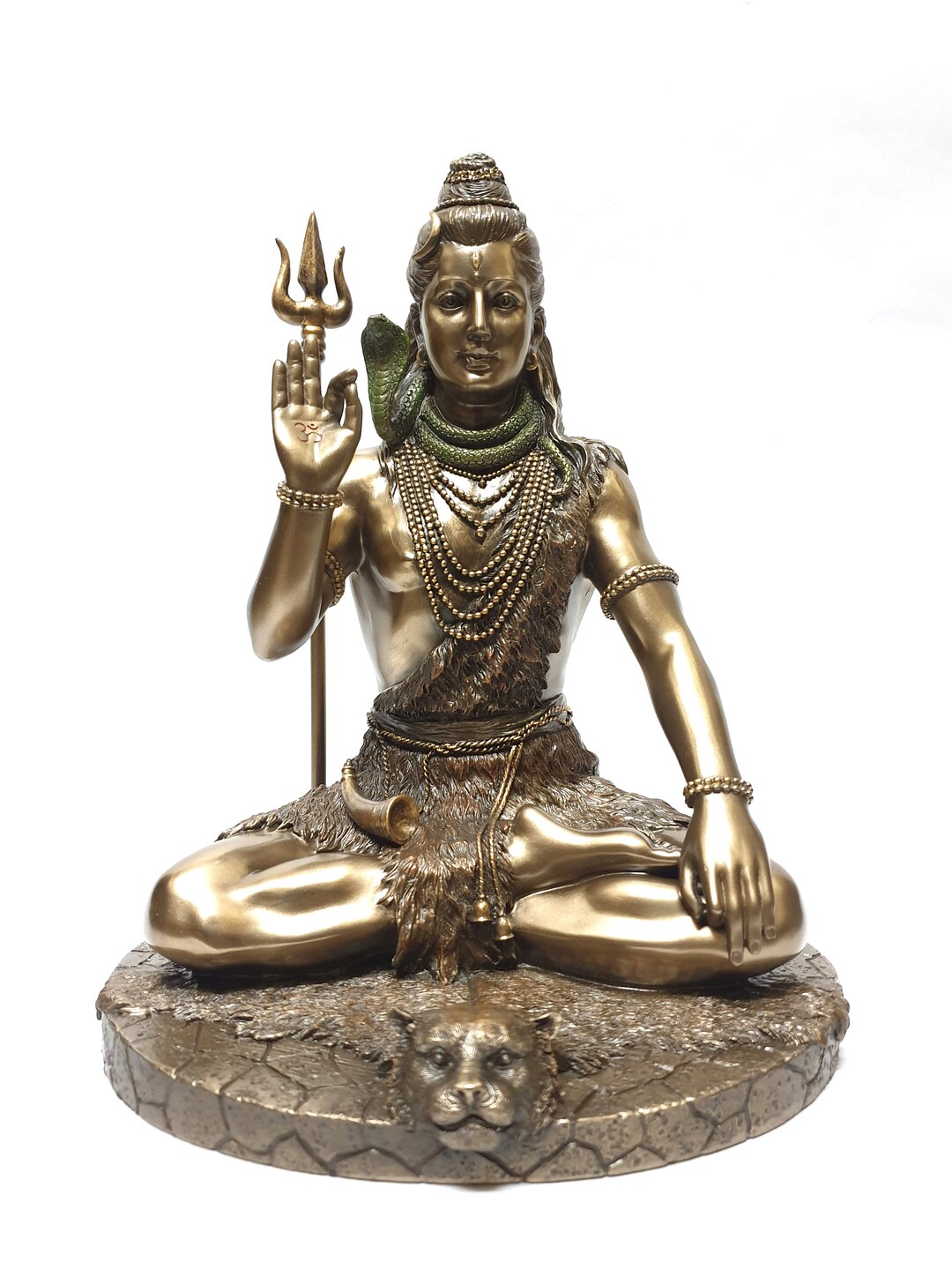 Lord Shiva in Dhayan Mudra Bonded Bronze 8.5 Inches - Etsy
