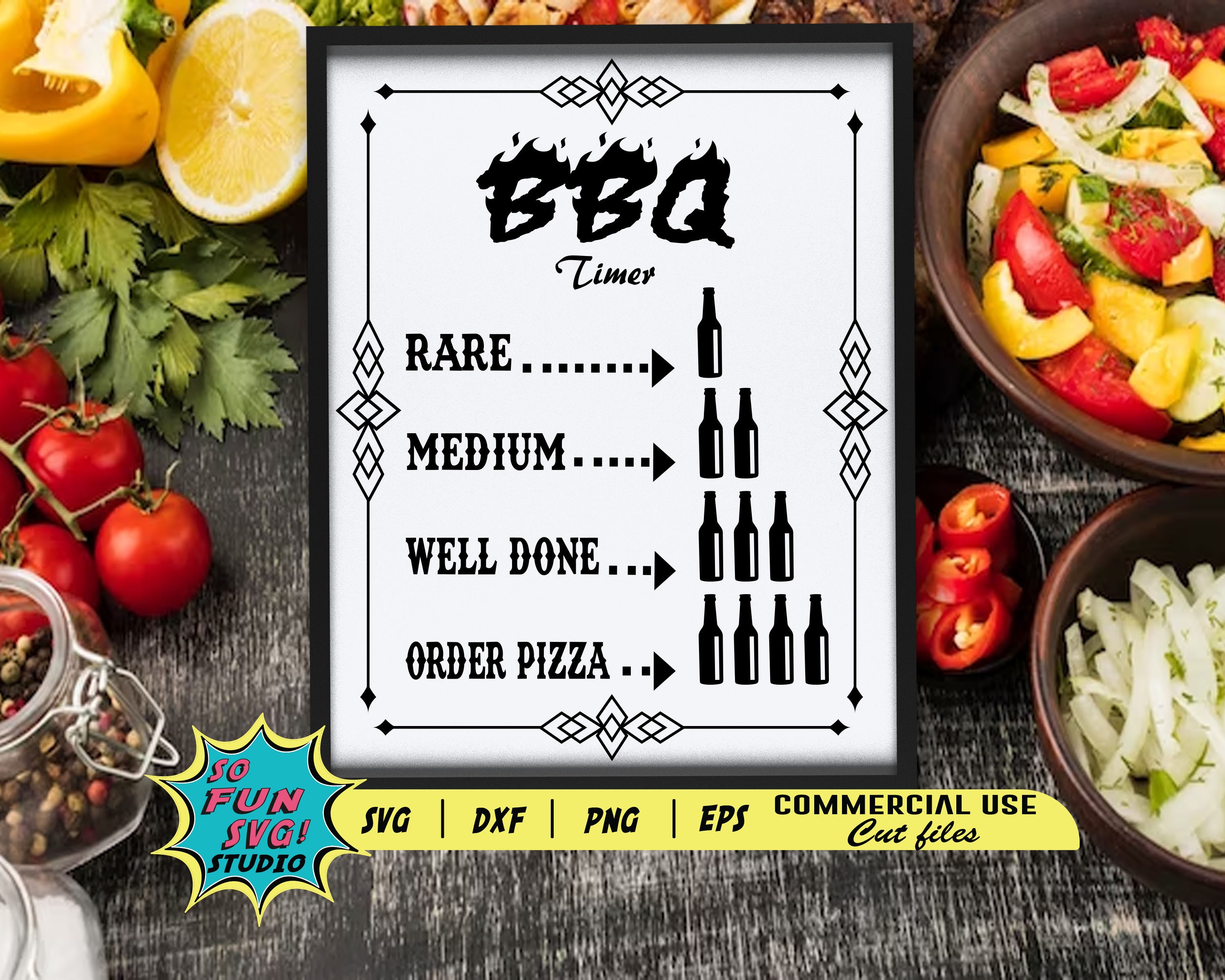 BBQ Timer Svg Exf Png, Barbeque Svg, Files for Cricut,svg Files,files ...