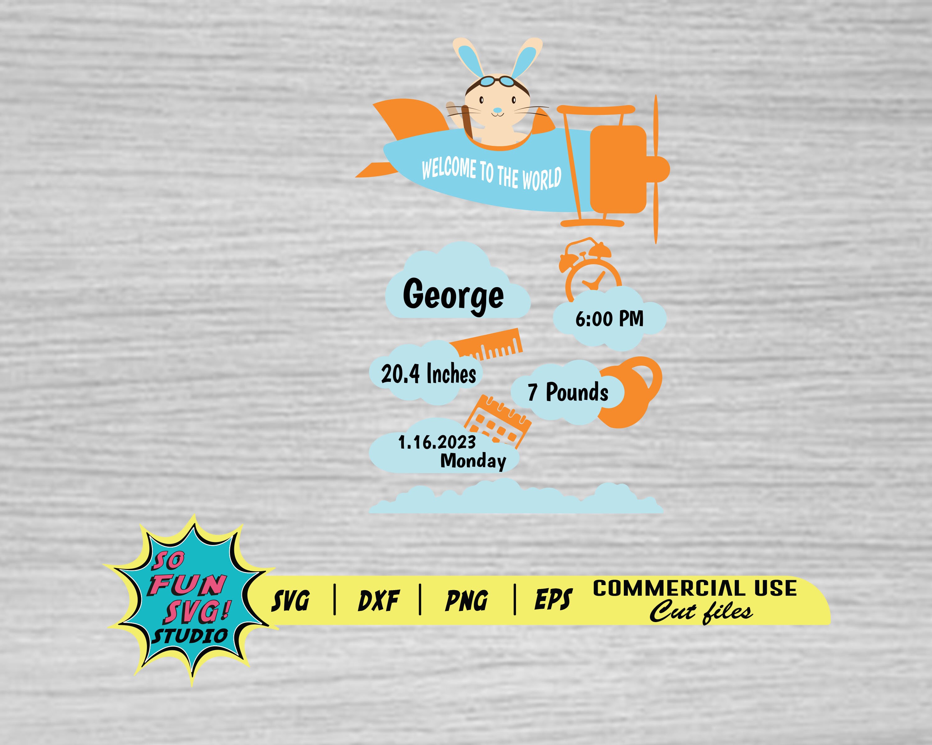 Welcome to the World Svg Exf Png, Gender Reveal Svg, Welcome Baby Svg ...