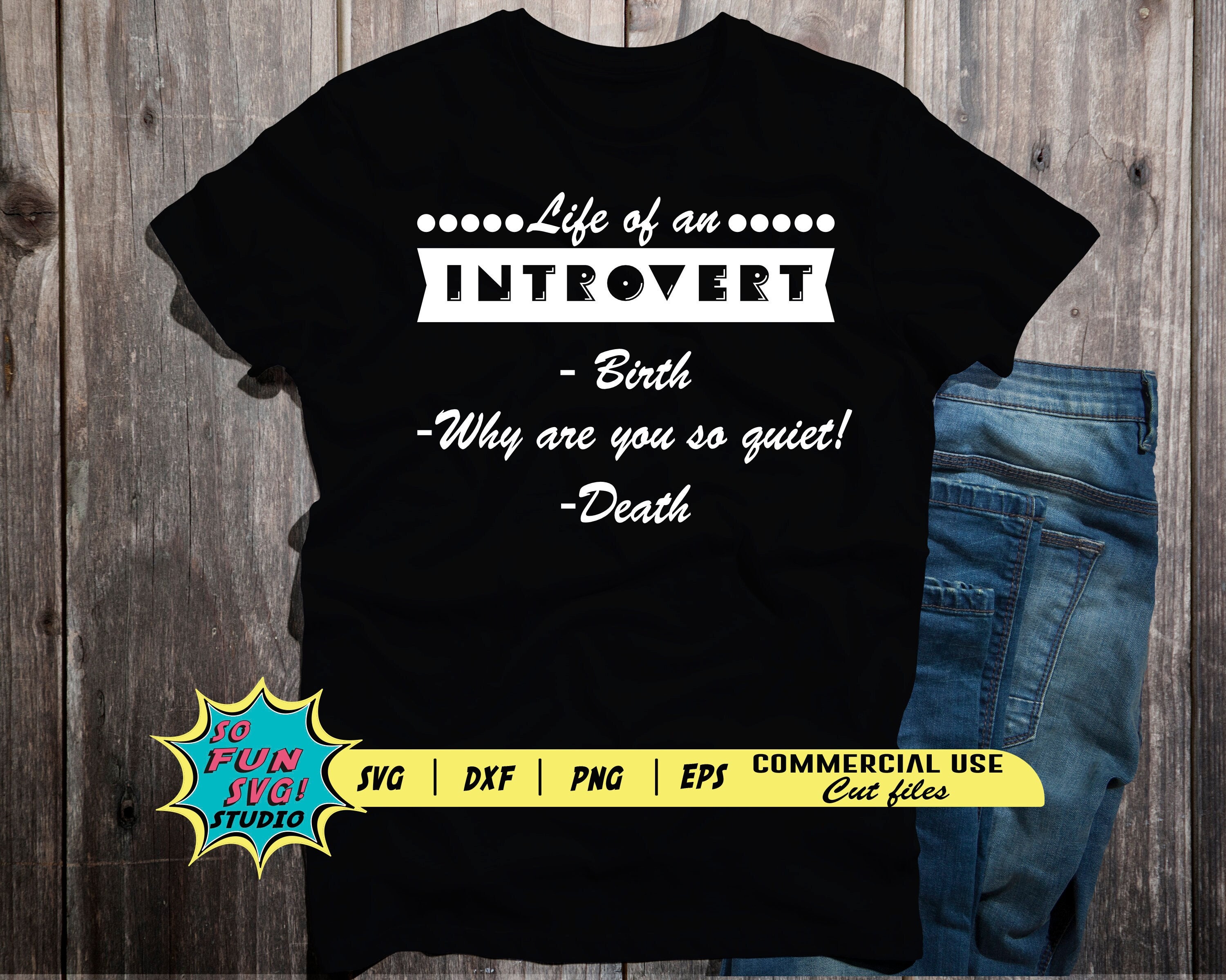 Life of an Introvert, Introvert Svg, Social Anxiety, Quite Person Svg ...