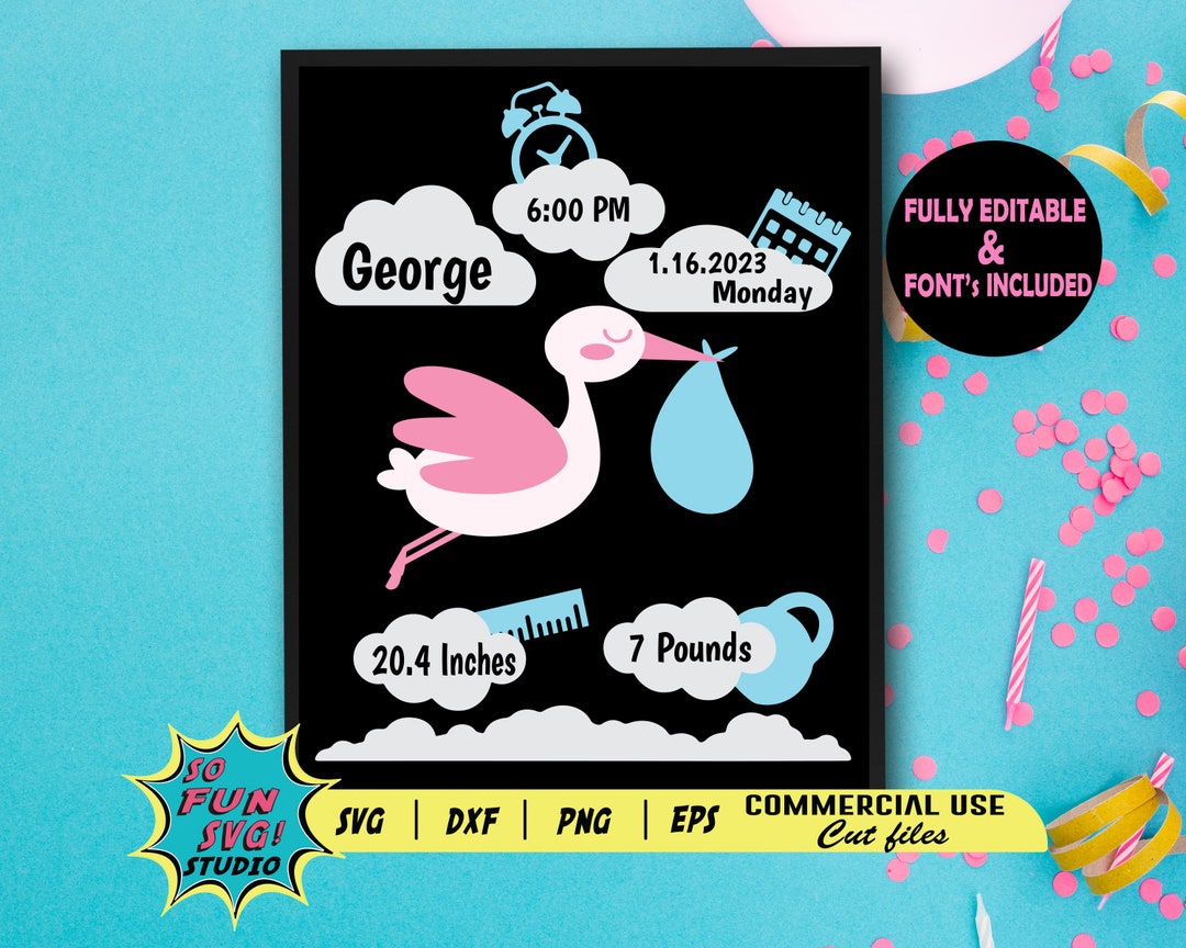Welcome to the World Svg Exf Png, Gender Reveal Svg, Welcome Baby Svg ...