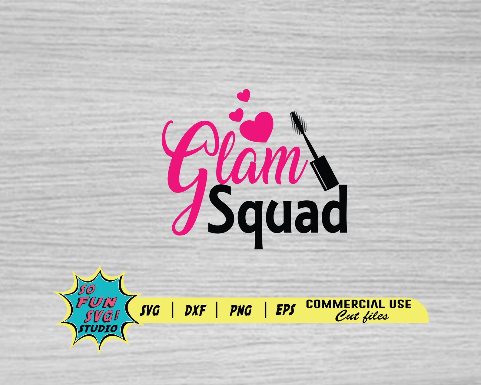 Glam Squad Svg Dxf Png, Barber Svg, Salon Svg, Hair Stylist Svg, Barber ...