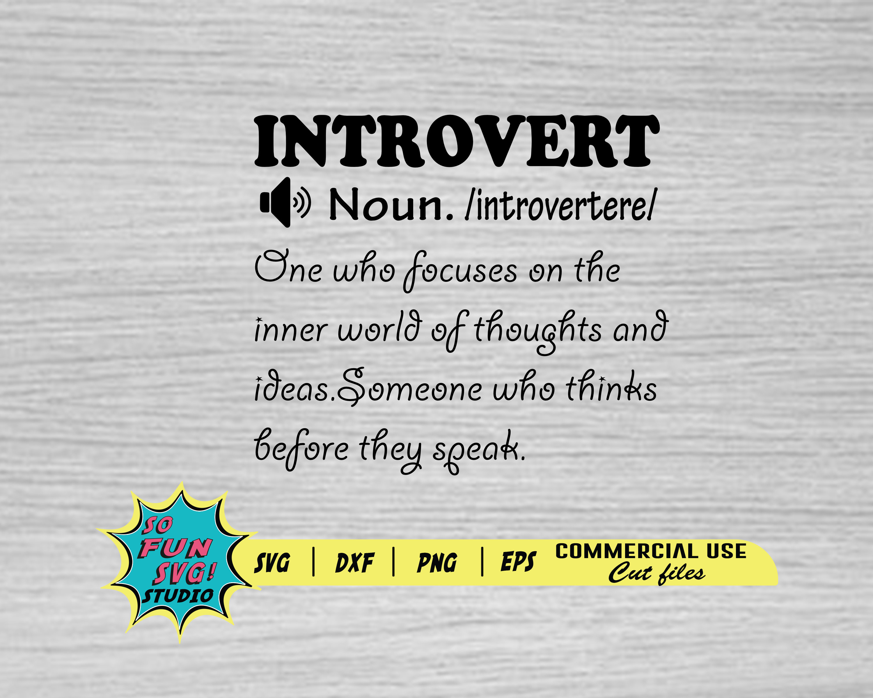 Introvert Svg, Social Anxiety Svg, Quite Person Svg, Funny Svg ...