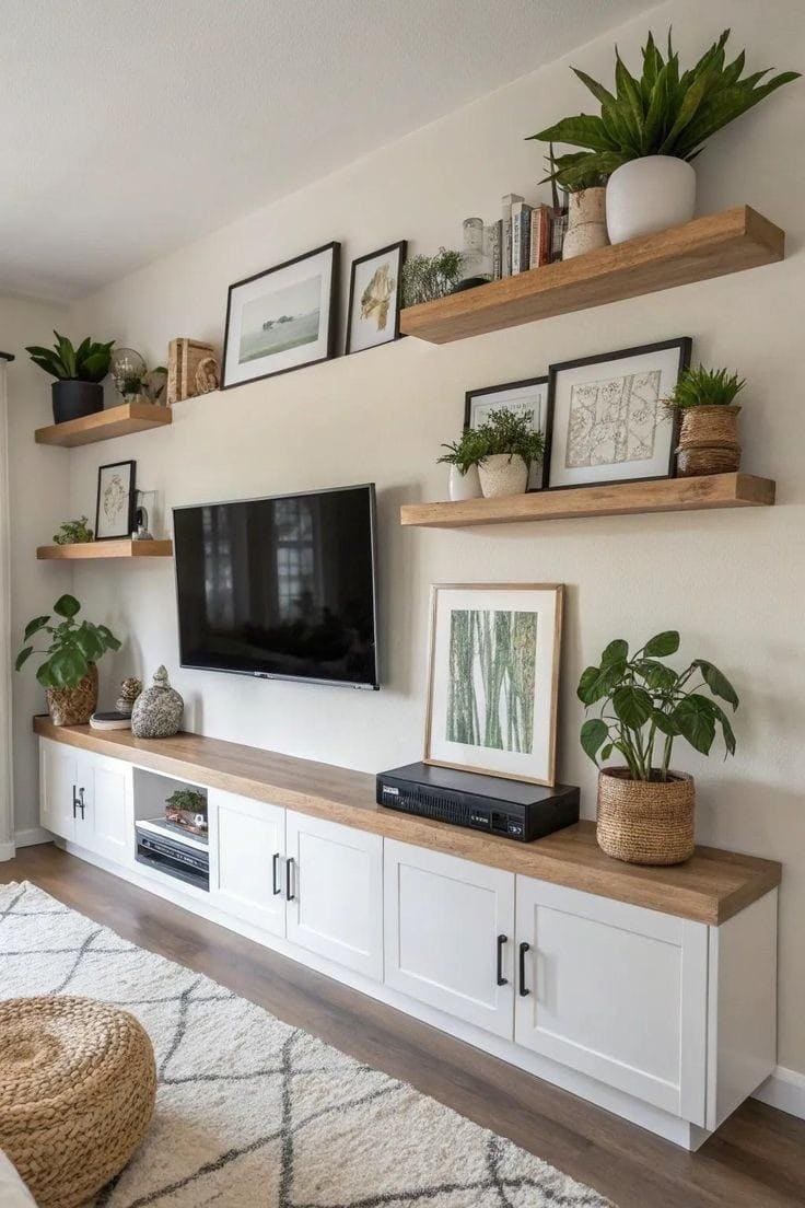 Floating Shelves Tv Wall Ideas
