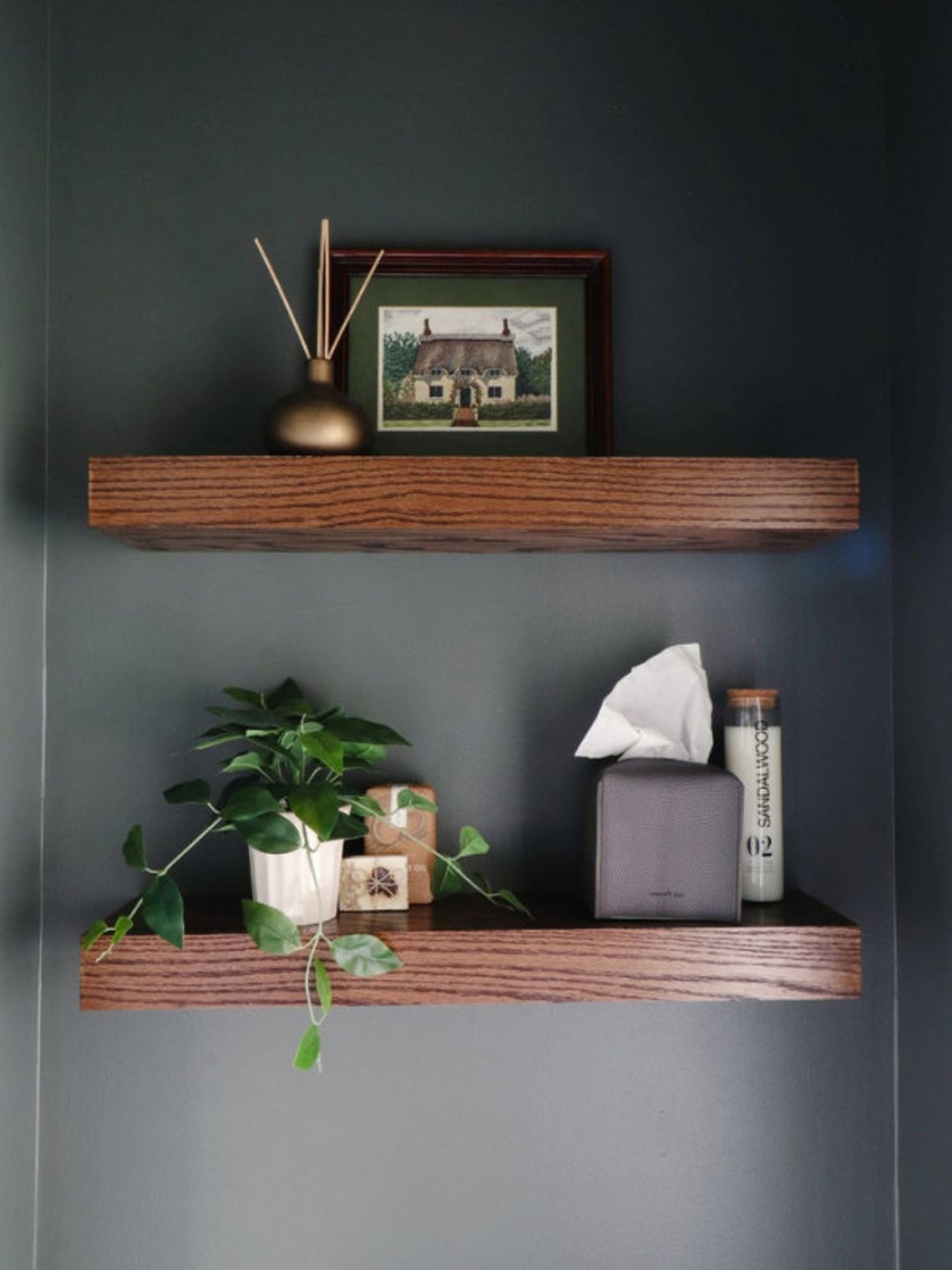 Modern Wood Floating Shelf for Kitchen and Livingroom,decorative Wall ...