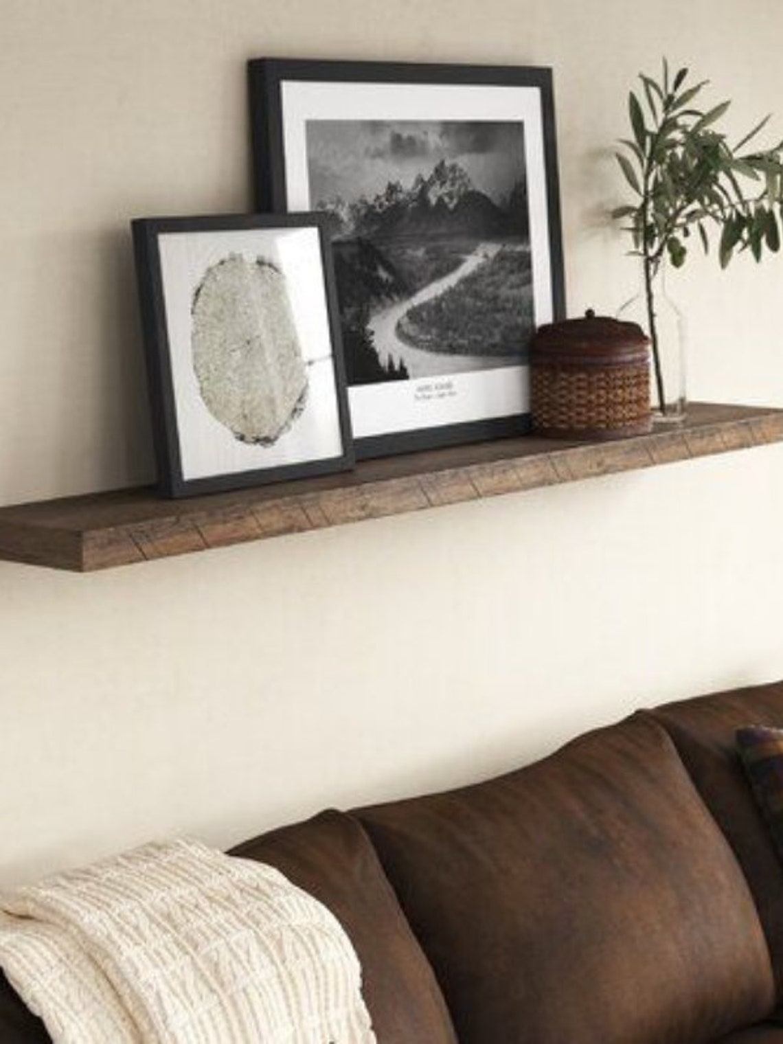 Modern Wood Floating Shelf for Kitchen and Livingroom,decorative Wall ...