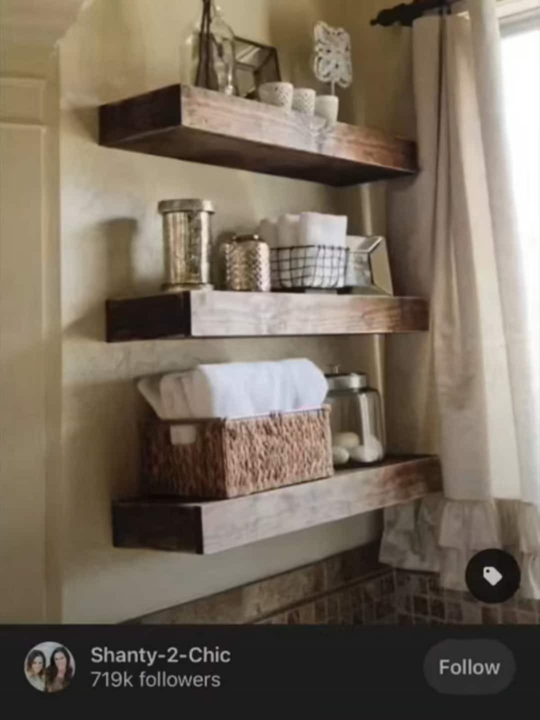 White Radius Floating Shelves With Plate Groove, Custom Size Floating ...