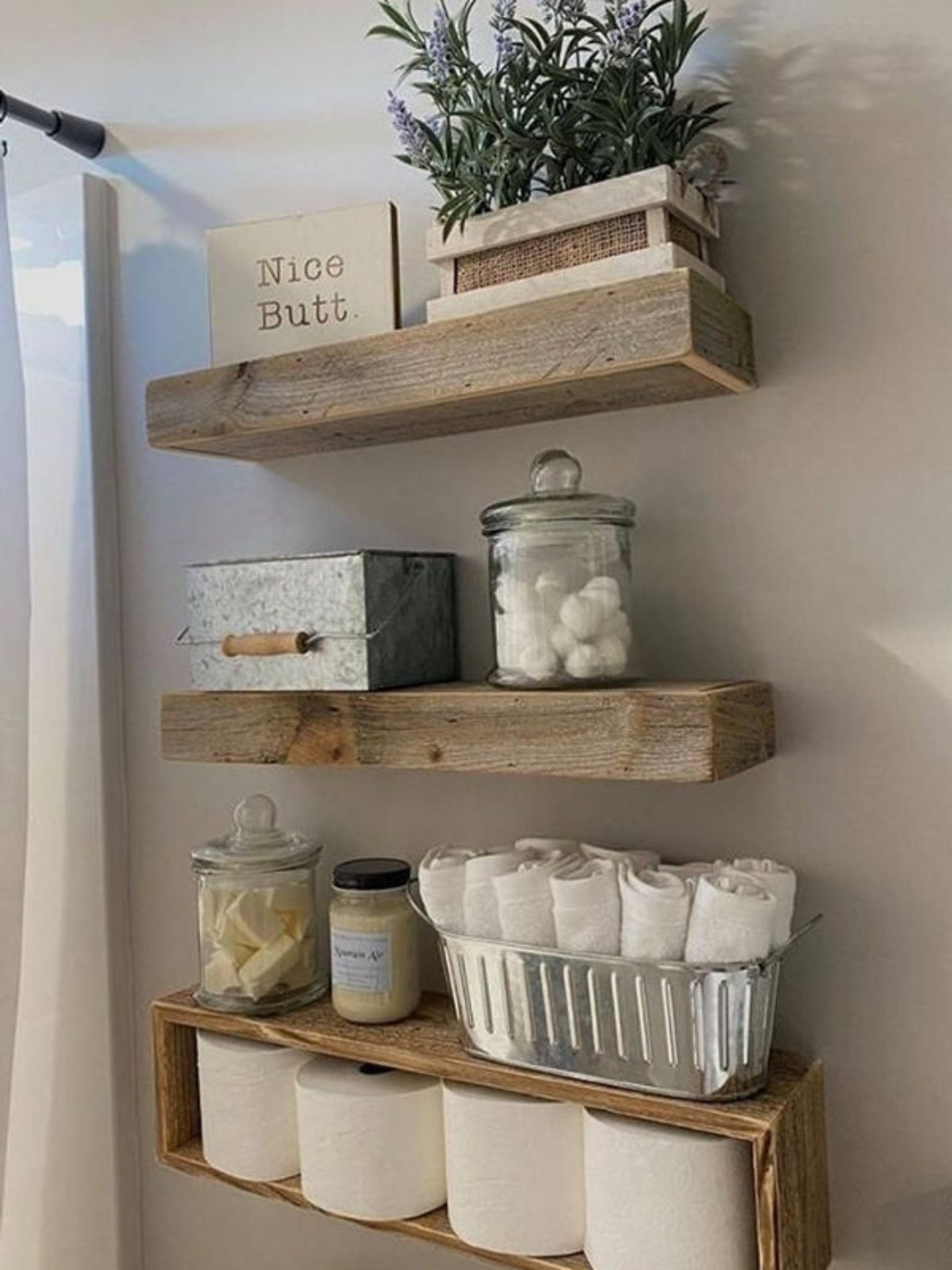 Wooden Floating Shelves - Etsy