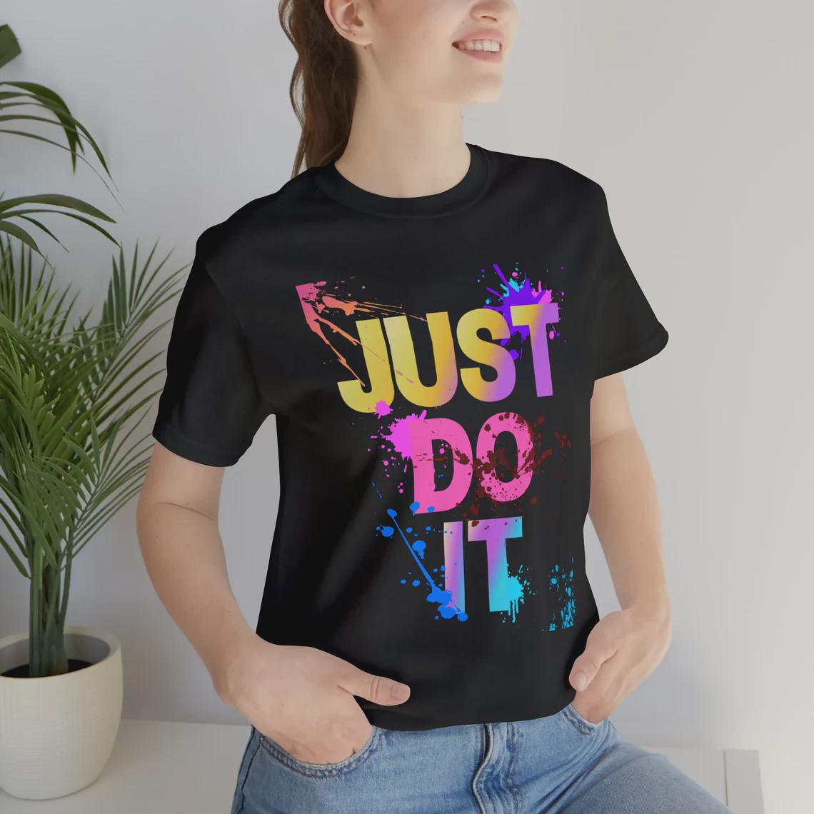 Just Do It Motivational Quote PNG: Sublimation Design (digital Download ...