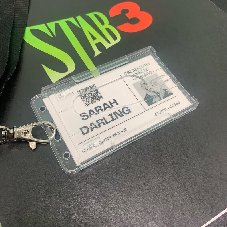 Scream 3 STAB 3 Prop ID Card - Etsy