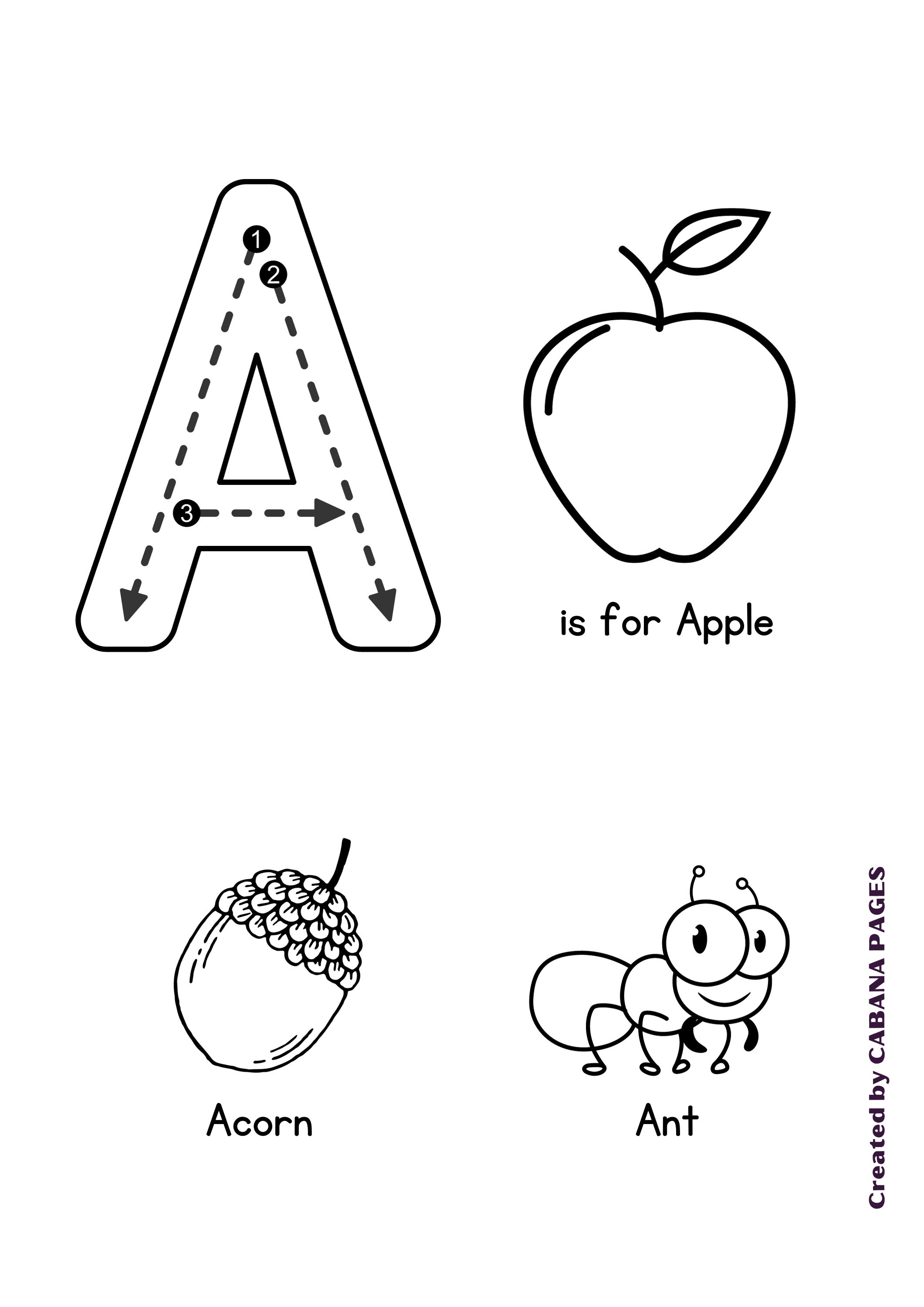 Alphabet in Colors: the Coloring Book That Transforms Learning Into a ...