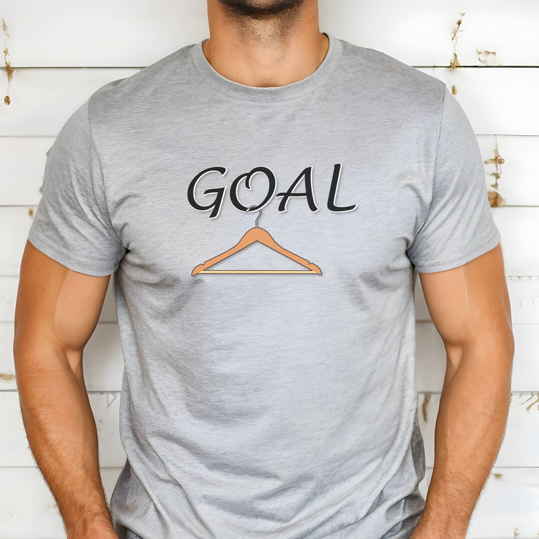 Goal Hanger T-shirt, Goalhanger Tee, Sports, Fitness, Athletics, Funny ...