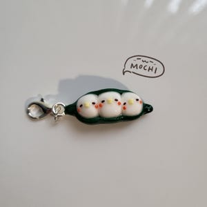 Japanese Dango and Skewer Charms || Three Colored Dango, Panda Dango ...