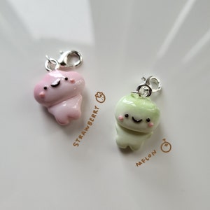Kawaii Bread Charms || Burnt Bread, Strawberry Bread, Melon Bread ...