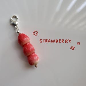 Tanghulu Fruit Charms || Strawberry, Grape, Blueberry and Orange ...