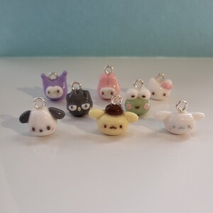 Mini Character Charm || Handmade Polymer Clay Keychain - Etsy