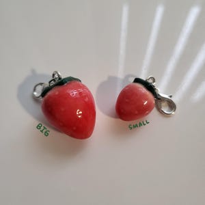 Kawaii Strawberry Charms || Strawberries, Bunny, Tanghulu, Fruit ...