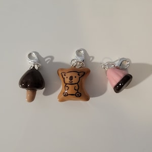 Japanese Chocolate Charm Set of 3 / Koala's Biscuit, Strawberry Choco ...