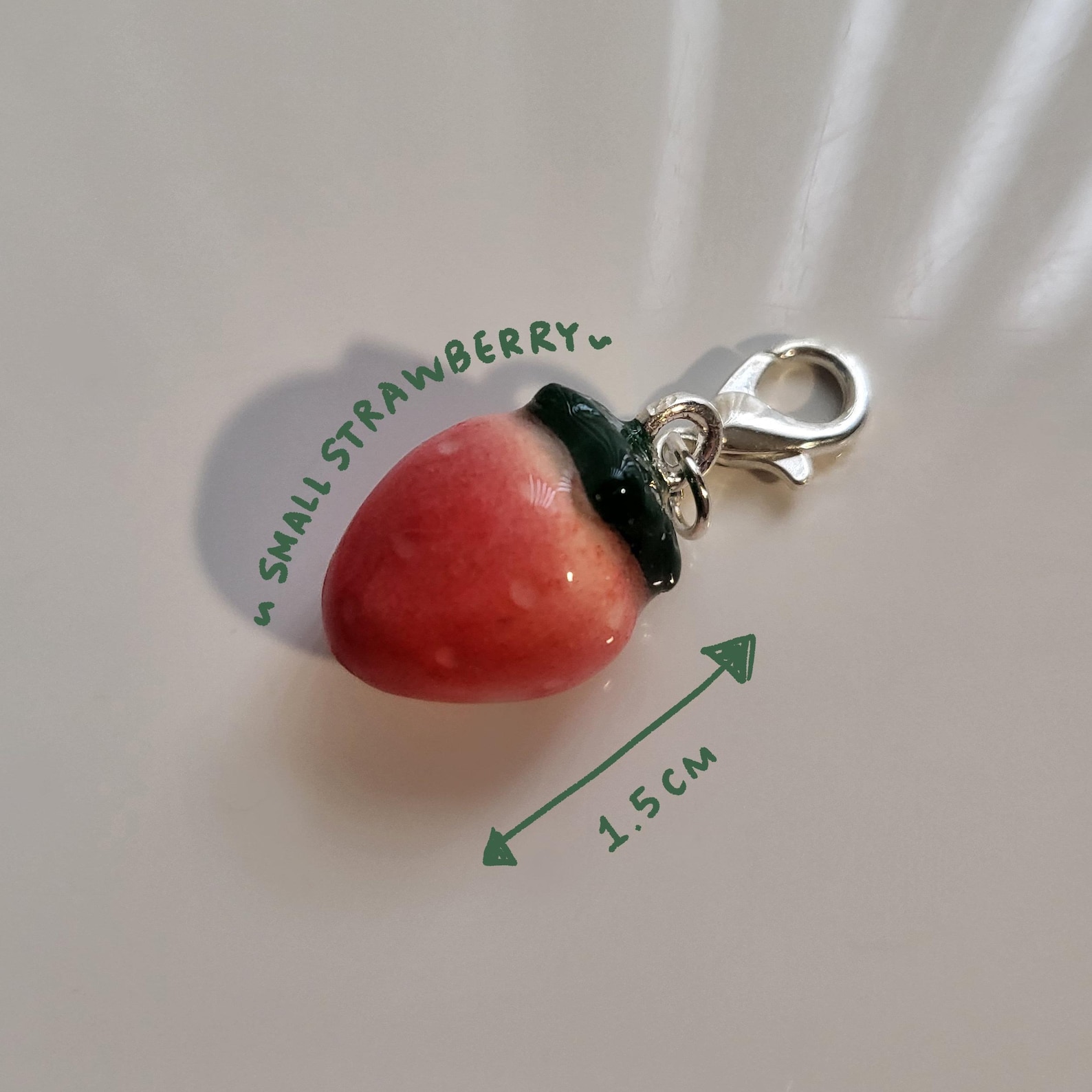 Kawaii Strawberry Charms || Strawberries, Bunny, Tanghulu, Fruit Sandwich || Handmade Polymer ...