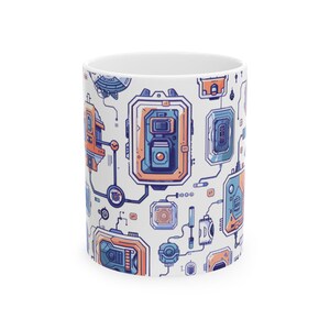 Motherboard Mug, Circuit Board Mug, Technology Mug, Computer Mug ...