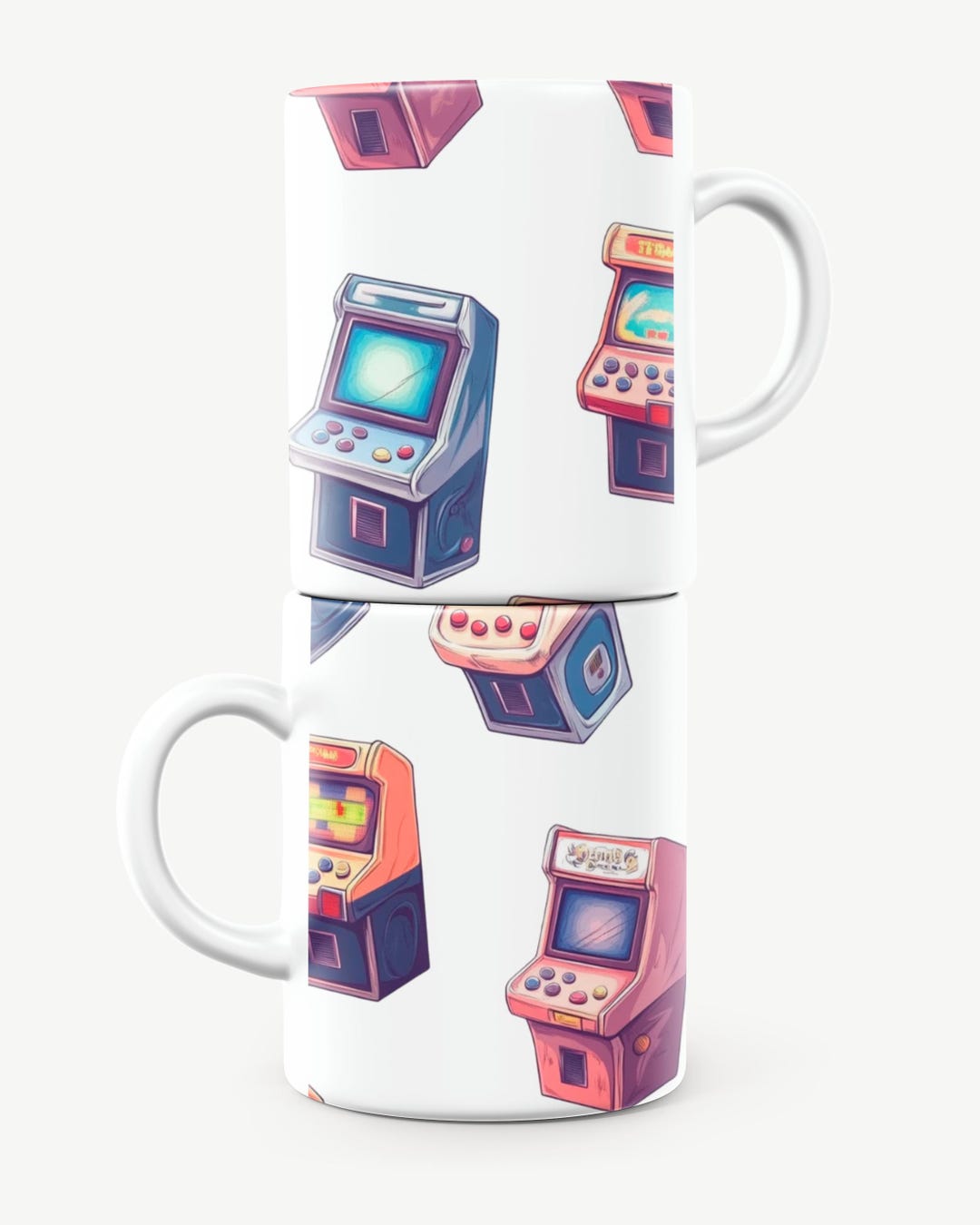 Arcade Mug, Retro Mug, Gaming Mug, Gamer Mug, Technology Mug, Arcade ...