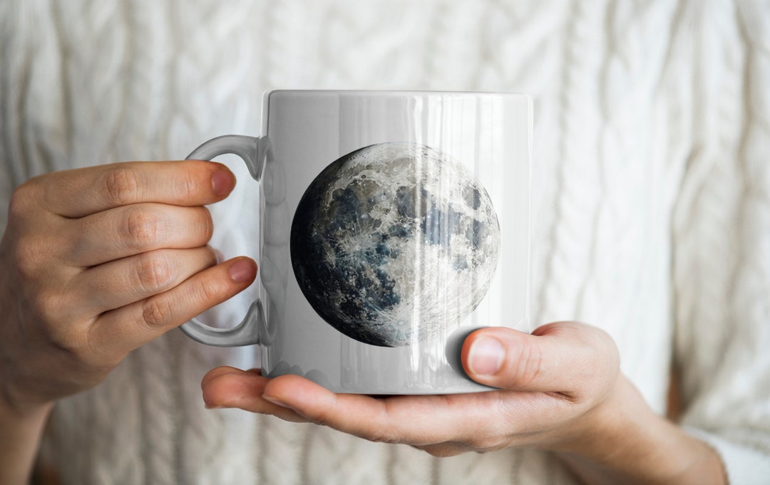Moon Mug, Planet Mug, Space Mug, Astronomy Mug, Celestial Mug, Moon ...