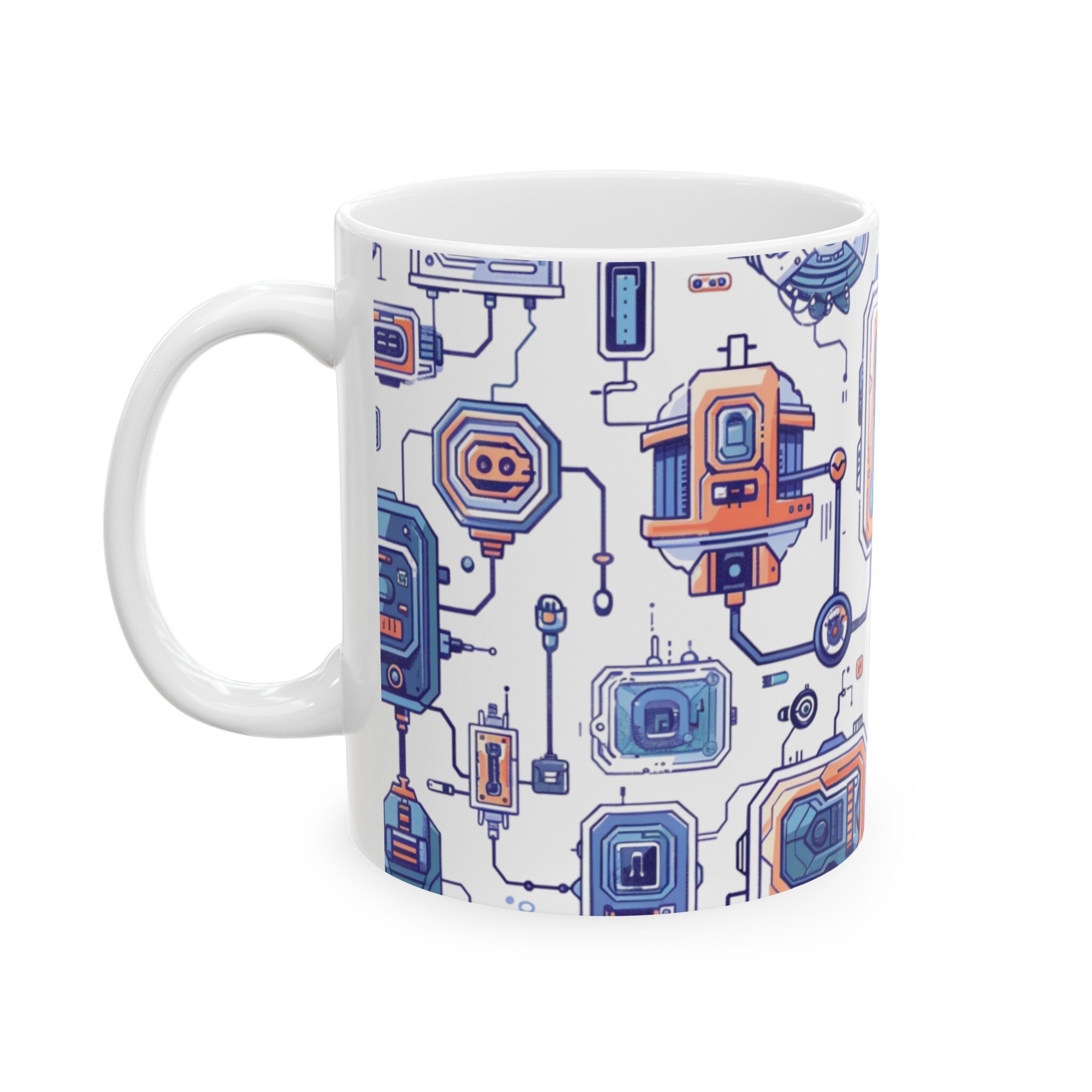 Motherboard Mug, Circuit Board Mug, Technology Mug, Computer Mug ...