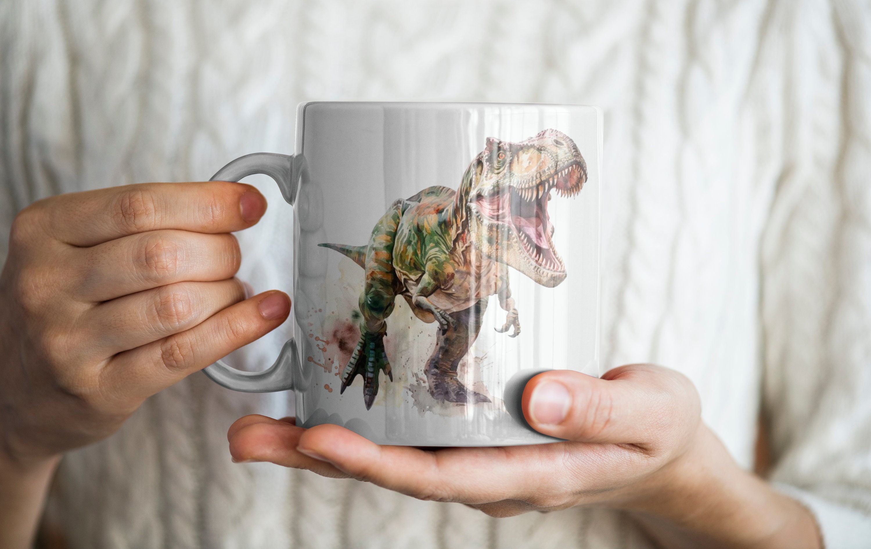 Tyrannosaurus Rex Mug, T-rex Mug, Dinosaur Mug, Animal Mug ...